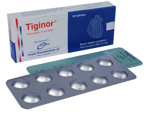 Tiginor । 10mg | Tablet | Atorvastatin Calcium | রাজশাহীতে চিকিৎসা সেবা ...