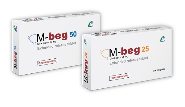 M-beg । 25mg | Tablet | Mirabegron | রাজশাহীতে চিকিৎসা সেবা ঘরে বসেই ...