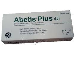 Abetis Plus । 40mg+12.5mg | Tablet | Olmesartan Medoxomil ...