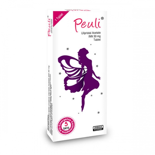Peuli । 30mg | Tablet | Ulipristal Acetate [For emergency contraception ...