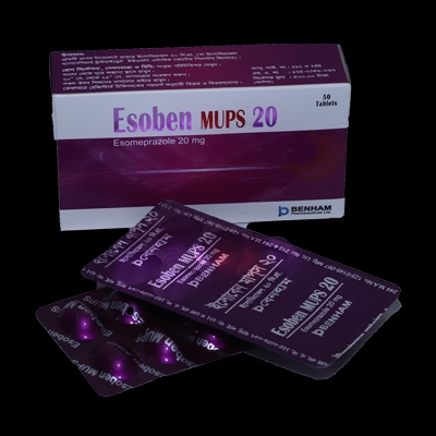 Esoben MUPS । 20mg | Tablet | Esomeprazole | রাজশাহীতে চিকিৎসা সেবা ঘরে ...