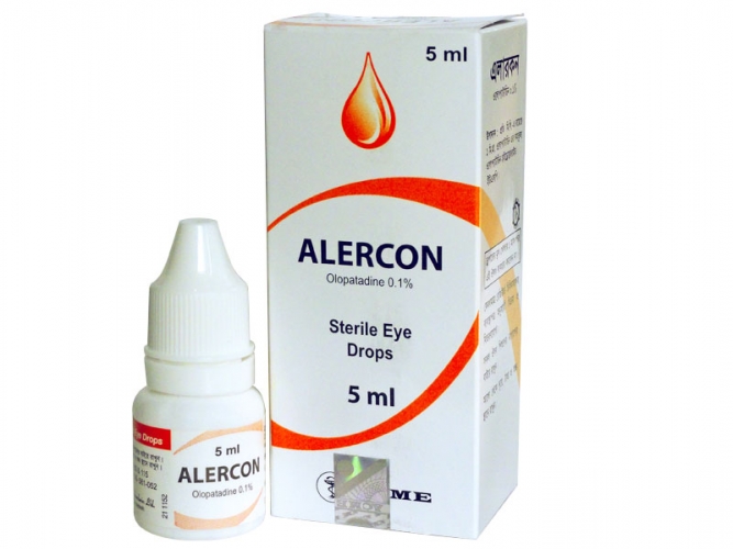 Alercon । 0.1% | Ophthalmic Solution | Olopatadine Hydrochloride ...