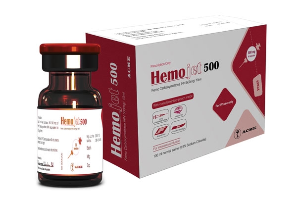 Hemojet । 500mg/10ml | IV Injection or Infusion | Ferric Carboxymaltose ...