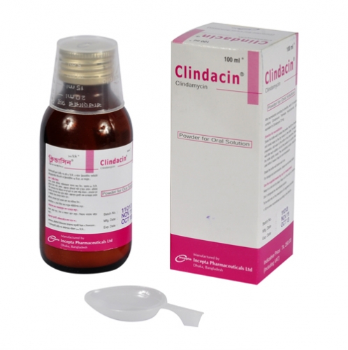 Clindacin । 75mg/5ml | Ophthalmic Suspension | Clindamycin [Oral ...