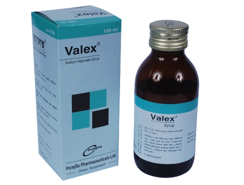 Valex । 200mg/5ml | Syrup | Sodium Valproate | রাজশাহীতে চিকিৎসা সেবা ...