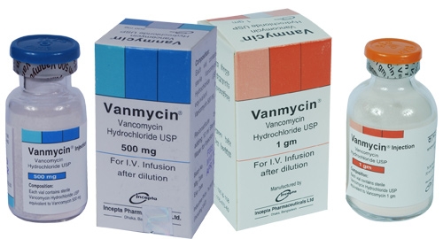 Vanmycin । 500mg/vial | IV Infusion | Vancomycin Hydrochloride ...