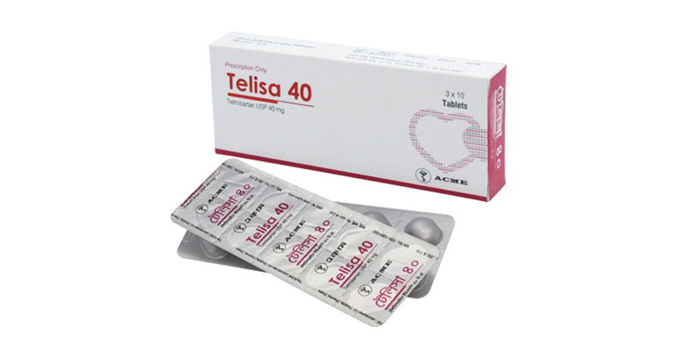 Telisa । 40mg | Tablet | Telmisartan | রাজশাহীতে চিকিৎসা সেবা ঘরে বসেই ...