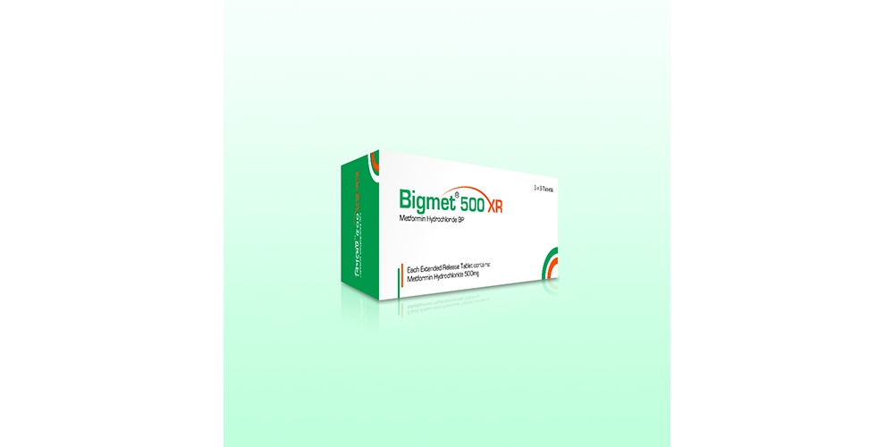 Bigmet XR । 500mg | Tablet | Metformin Hydrochloride | রাজশাহীতে চিকি ...