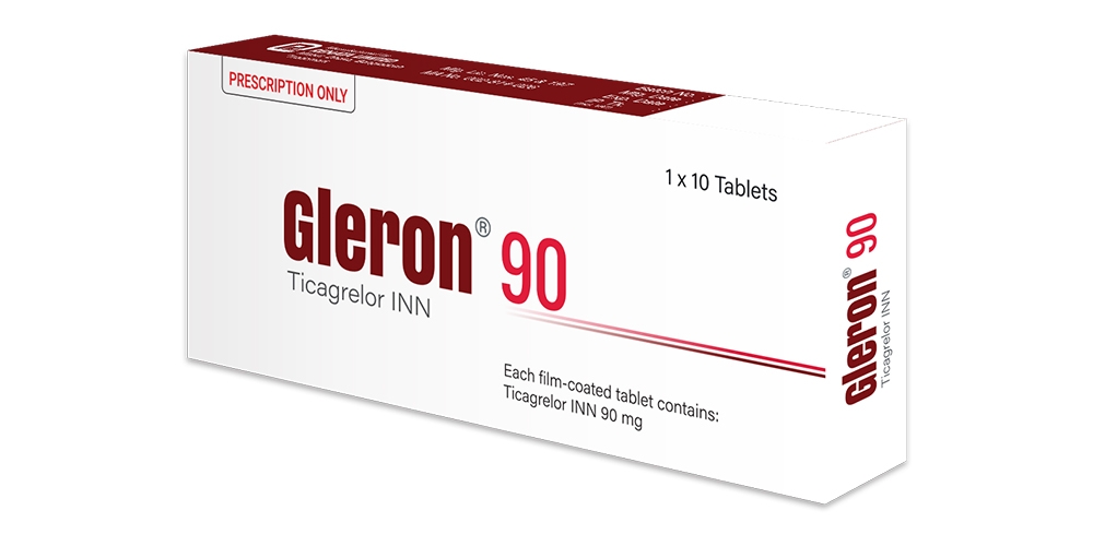 Gleron । 90mg | Tablet | Ticagrelor | RajDoc.com